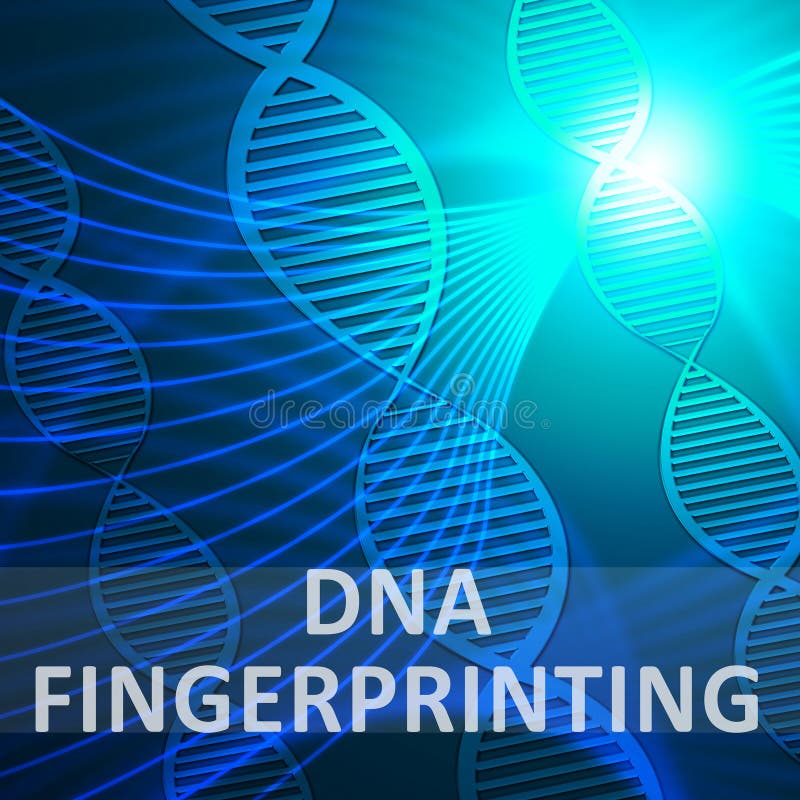 DNA Profiling - Genetic Concept Stock Illustration - Illustration of ...
