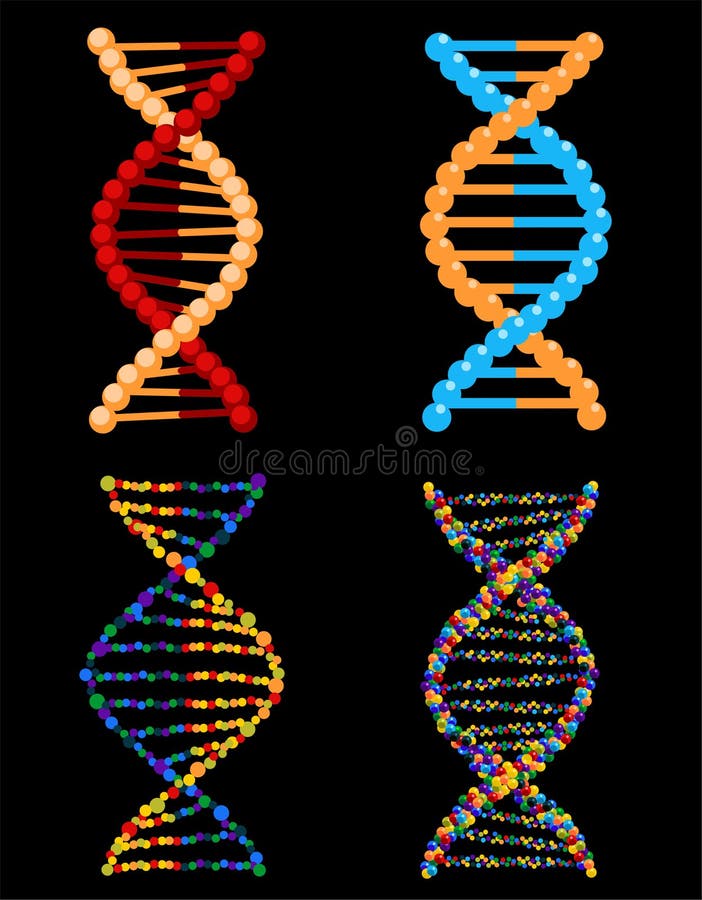Dna Genetic Sign Elements Icon Stock Illustrations – 433 Dna Genetic ...