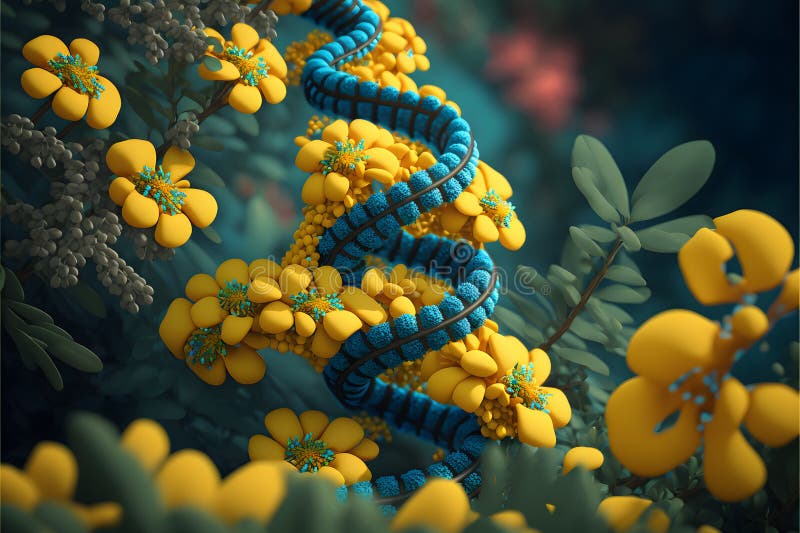Dna Flowers Stock Illustrations – 204 Dna Flowers Stock Illustrations ...