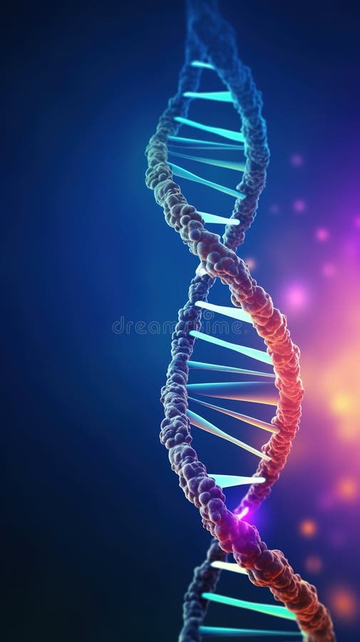 Dna Helix. Creative Background Dna Structure. Dna Molecule Stock ...