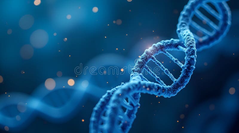 Dna Helix Enlarged Model in Bright Colors and Spots, Multi Color DNA ...