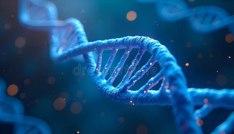 Dna Helix Enlarged Model in Bright Colors and Spots, Multi Color DNA ...