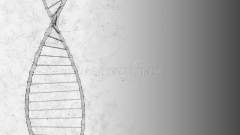 Dna Helix Genome Testing in Scientific Laboratory and Human Code ...