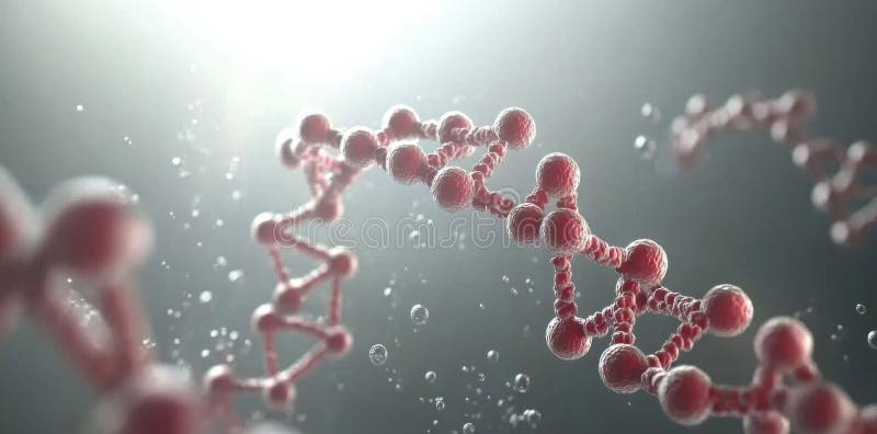 DNA Helix in Liquid stock illustration. Illustration of gene - 369644786