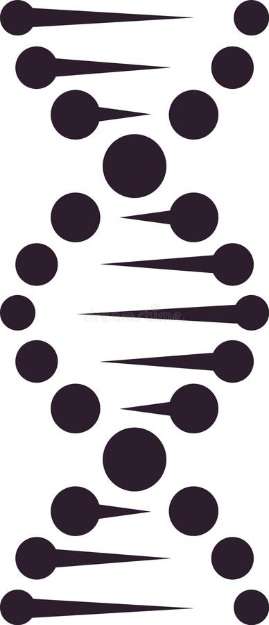 Dna Helix Rotating and Forming a Double Helix Structure, Creating a ...