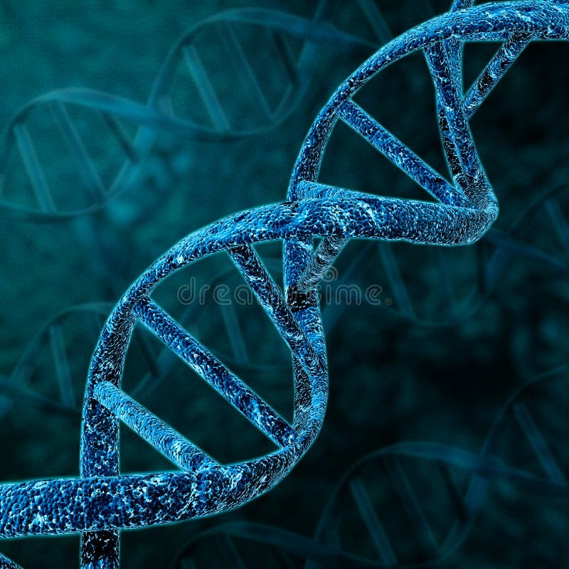 DNA helix structure. stock illustration. Illustration of genetic - 67535462