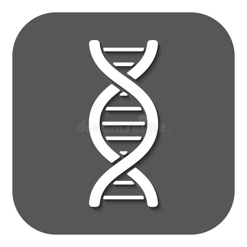 The Molecule Icon. Atom and Chemistry, Dna, Physics Symbol Stock Vector ...