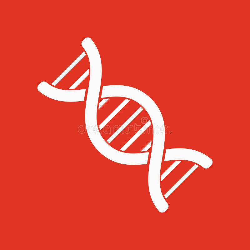 DNA, Genetic Symbol - People, Man and Woman Icon Stock Vector ...