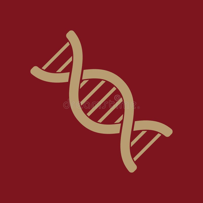 DNA, Genetic Symbol - People, Man and Woman Icon Stock Vector ...