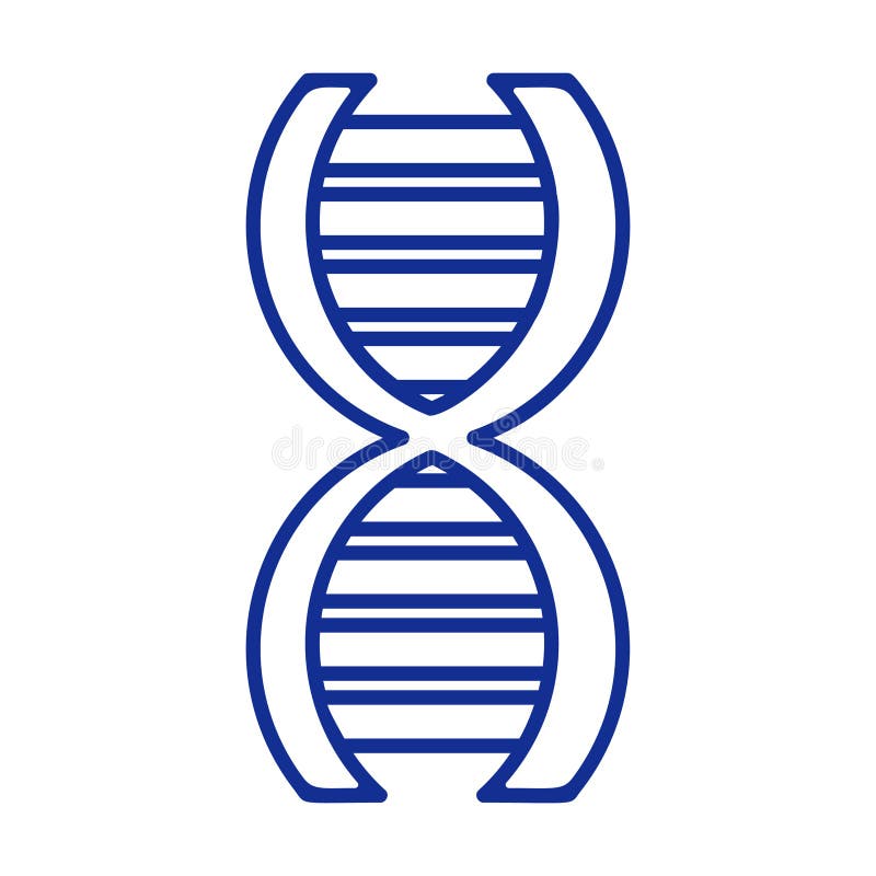 DNA Icon. Medical Line Icon Stock Vector - Illustration of research ...