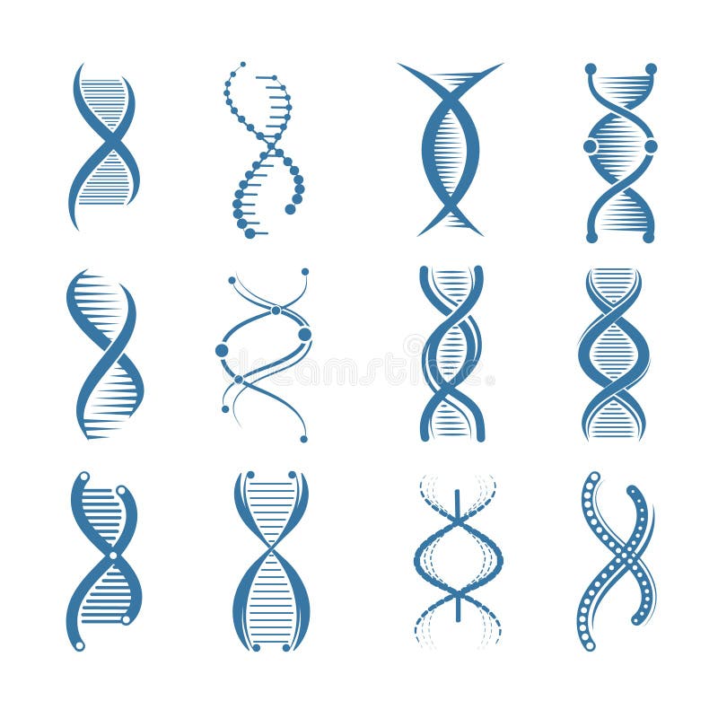 DNA Icons. Genetic Biology Human Structure Medical Scientific ... DNA Icons. Genetic Biology Human Structure Medical Scientific ...