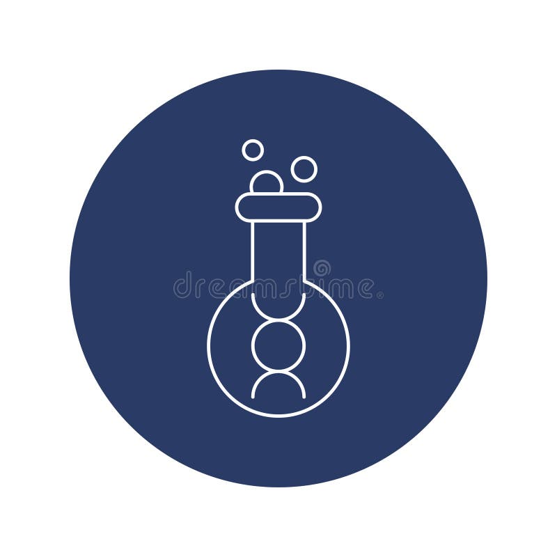 DNA Lab Researching Icon Vector Stock Vector - Illustration of physics ...