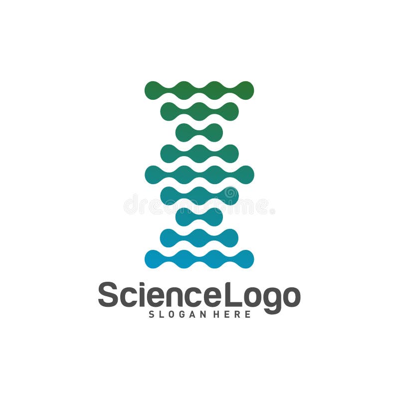 DNA Logo Design Concept Vector. Creative DNA Logo Template Stock Vector ...