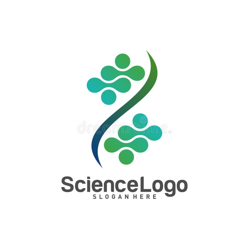 DNA Logo Design Concept Vector. Creative DNA Logo Template Stock Vector ...