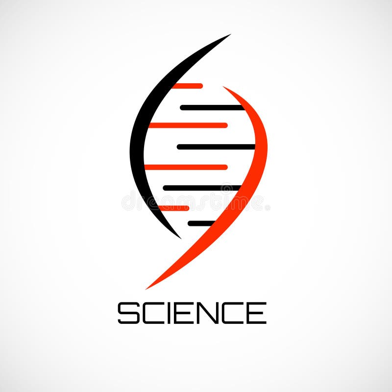 Dna Logo Design. Vector Template for Science Stock Vector ...