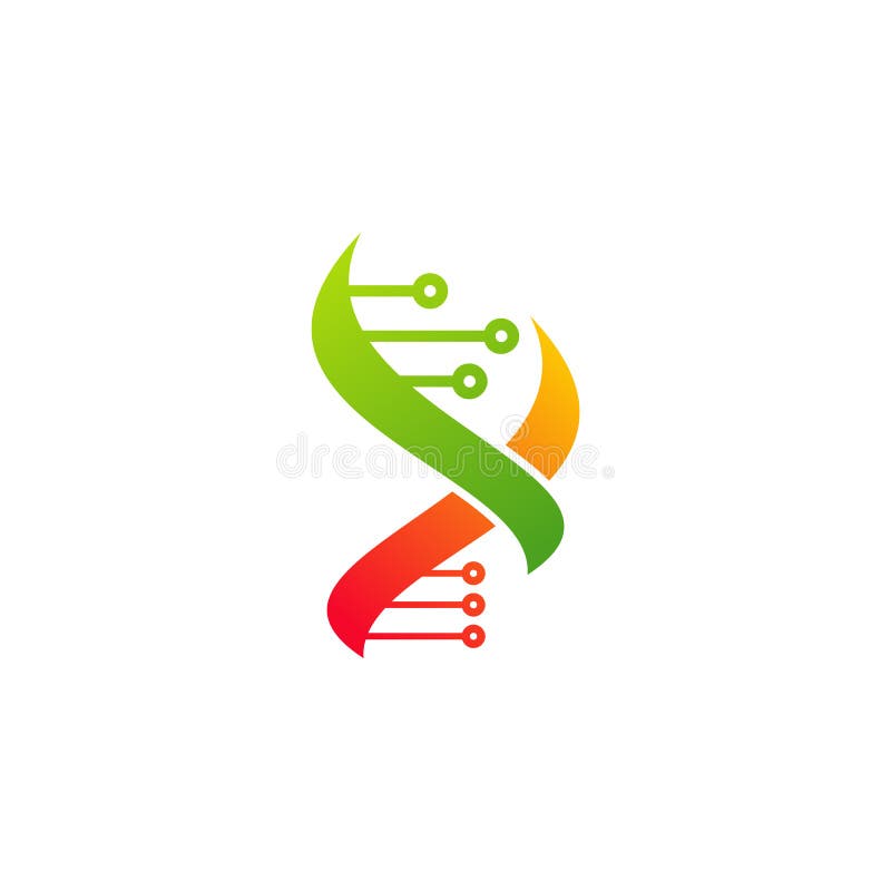 DNA Logo Vector Template, Creative DNA Logo Design Concepts Stock ...
