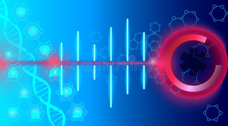 DNA magic figures. stock vector. Illustration of medical - 28790269