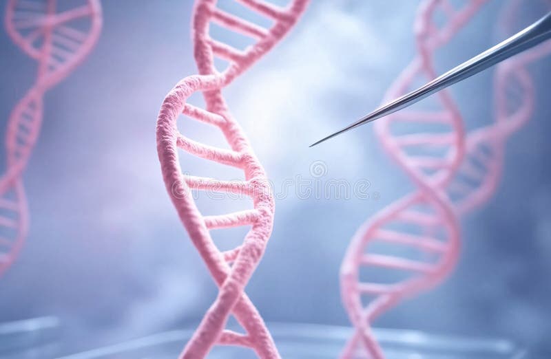 DNA Manipulation and CRISPR: Advanced Genetic Engineering Stock ...
