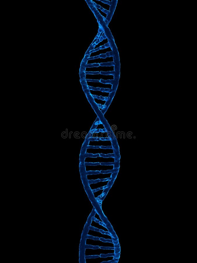DNA, Genetic Icon - Circle Background Stock Vector - Illustration of ...
