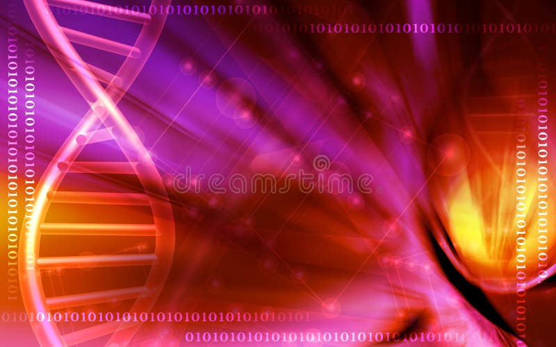DNA model background stock illustration. Illustration of graphic - 5935923