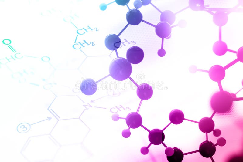 DNA, Molecola, Chimica Nella Prova Di Laboratorio Del Laboratorio ...
