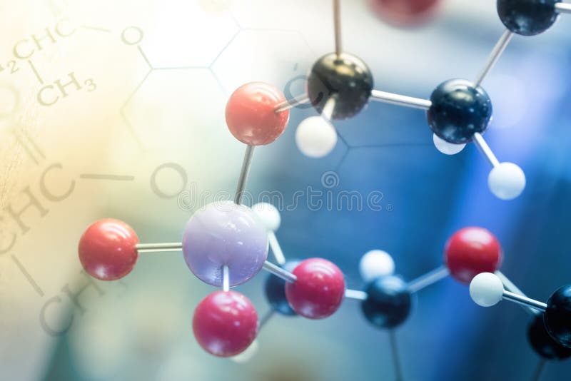 DNA, Molecule, Chemistry in Laboratory Lab Test Stock Photo - Image of ...