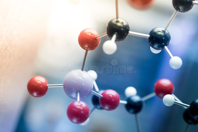 DNA, Molecule, Chemistry in Laboratory Lab Test Stock Photo - Image of ...