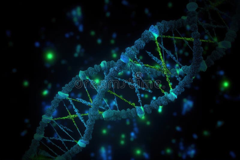 Dark Biotechnology Pattern. Neutral Seamless Bacterial Cells Wallpaper ...