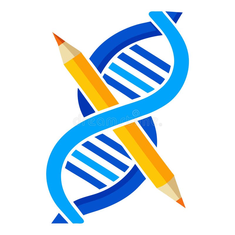 DNA Molecule with Pencil: Creative Concept for Science Education and ...