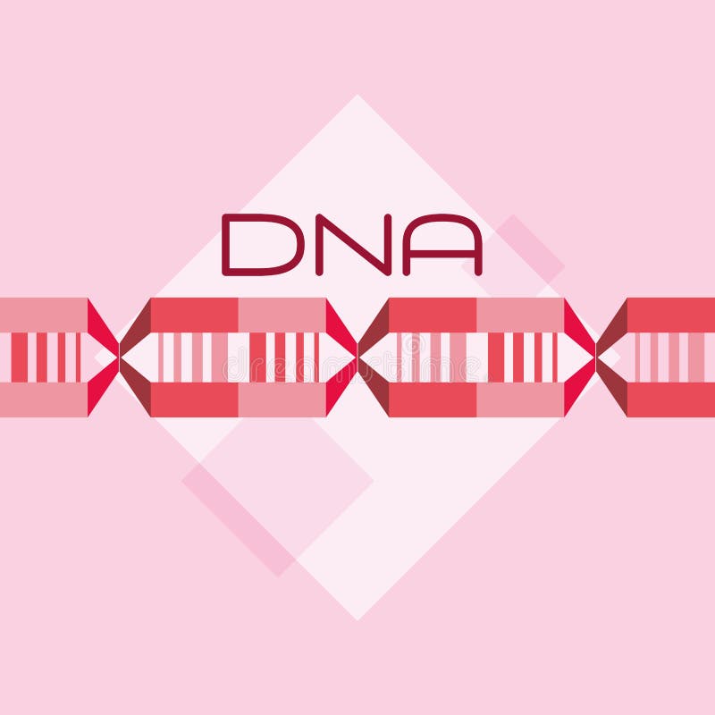 DNA molecula design stock vector. Illustration of microbiology - 115464646