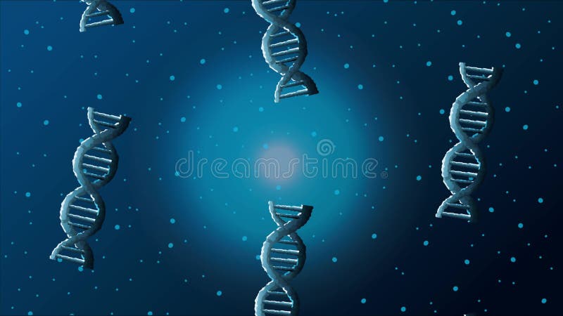Dna Molecules Poster Science Animated Stock Video - Video of neutron ...