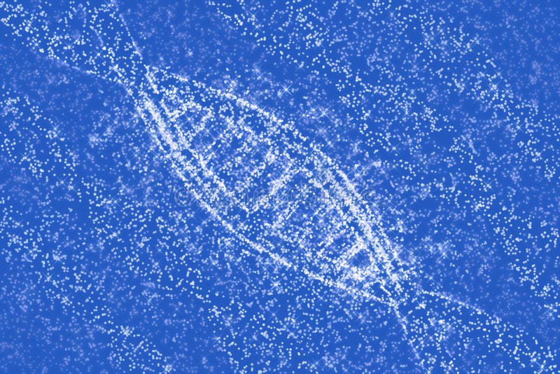 DNA molecules of stars stock illustration. Illustration of chemistry ...