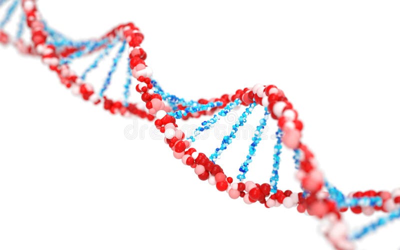 DNA Molecules, Structure of the Genetic Code, 3d Rendering,conceptual ...