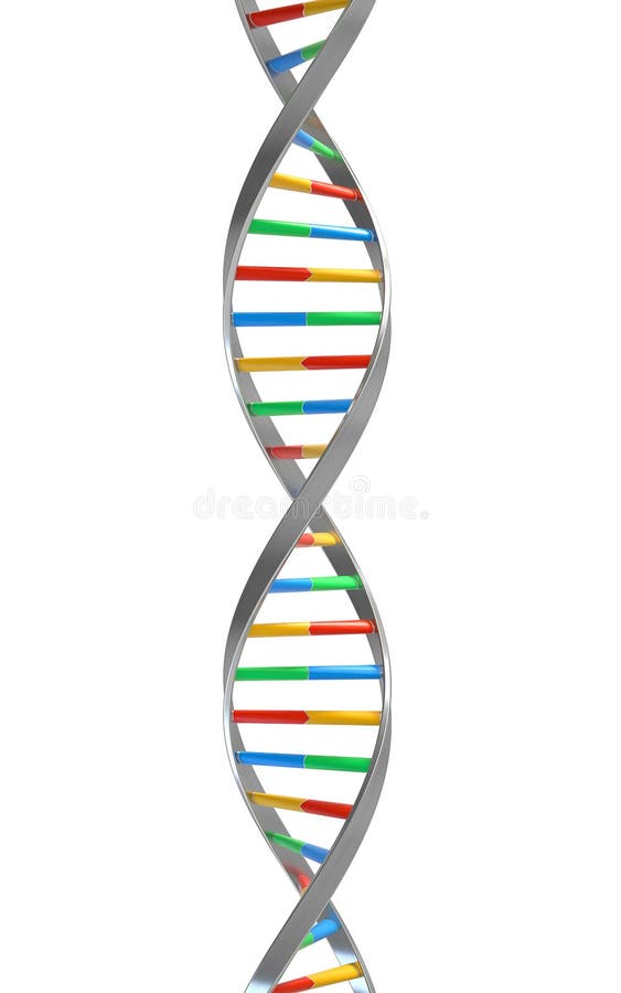 DNA Molecules, Structure of the Genetic Code, 3d Rendering,conceptual ...