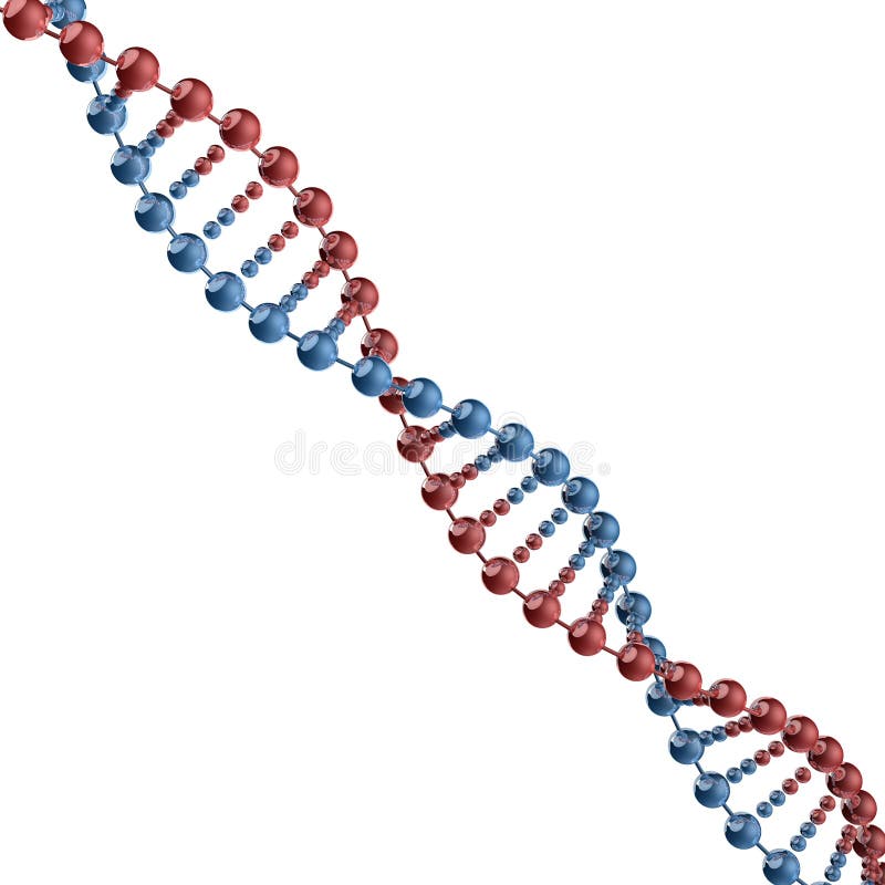 DNA-Molekül stock abbildung. Illustration von technologie - 9000614