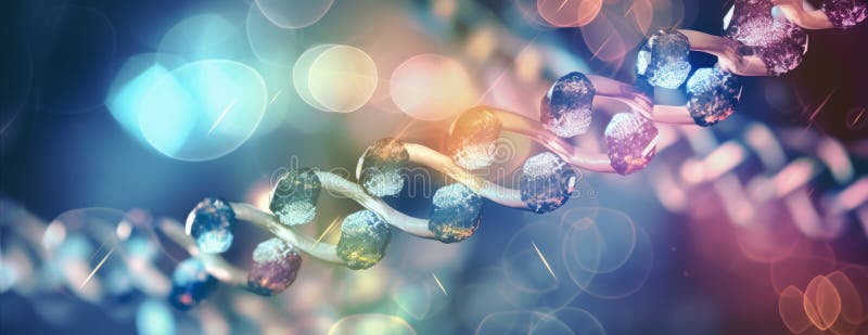 DNA. Mutations Under Microscope. Decoding Genome. Hi-tech in Medicine ...