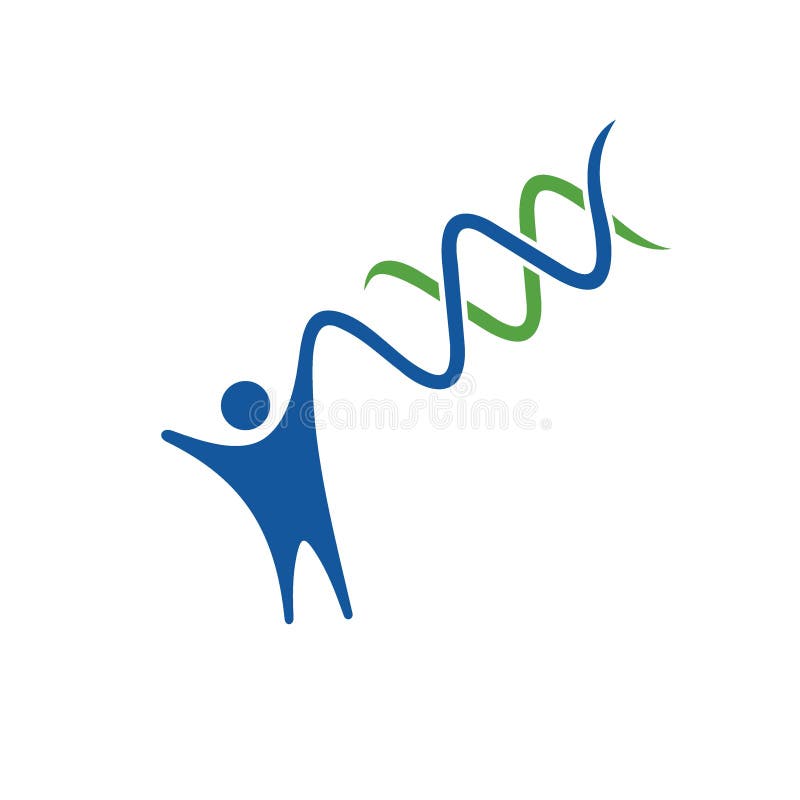 Dna and people stock illustration. Illustration of dnaidentity - 216295027