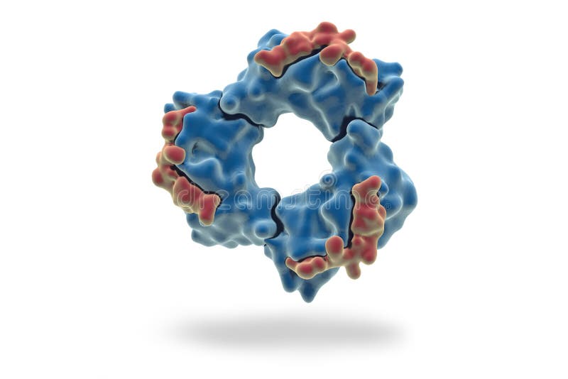 DNA polimerasi illustrazione di stock. Illustrazione di estratto - 67461242