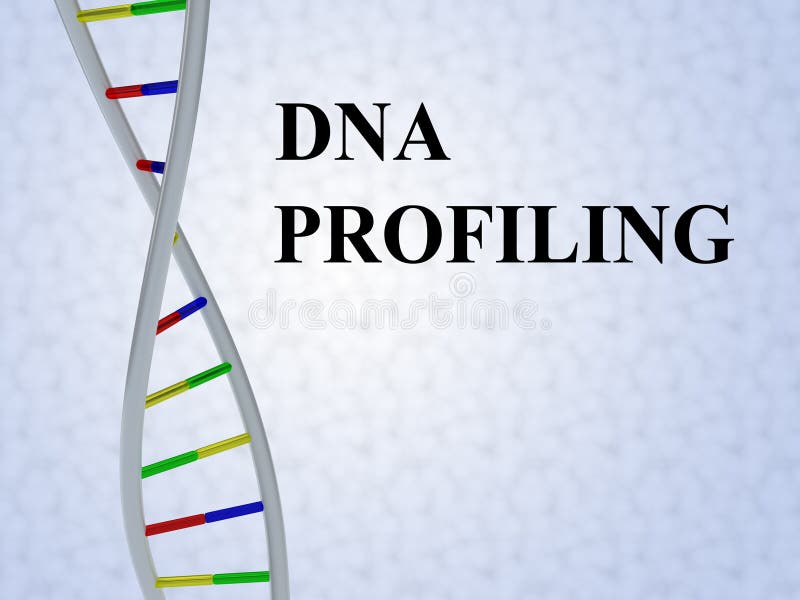 DNA-Profil - Genetisches Konzept Stock Abbildung - Illustration von ...