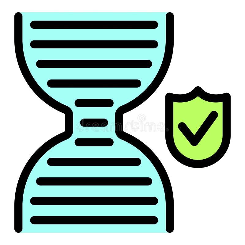 Dna Protection Shield Showing Genetic Security and Privacy Stock Vector ...