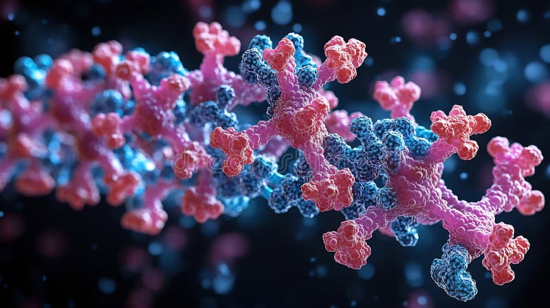 Dna Replication Complex with Helicase, Primase, and Polymerase at the ...