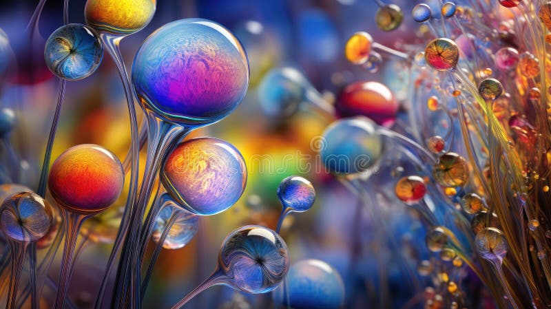 DNA Research Under the Microscope. Genetic Engineering. Laboratory Work ...