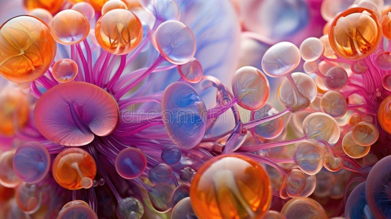 DNA Research Under the Microscope. Genetic Engineering. Laboratory Work ...