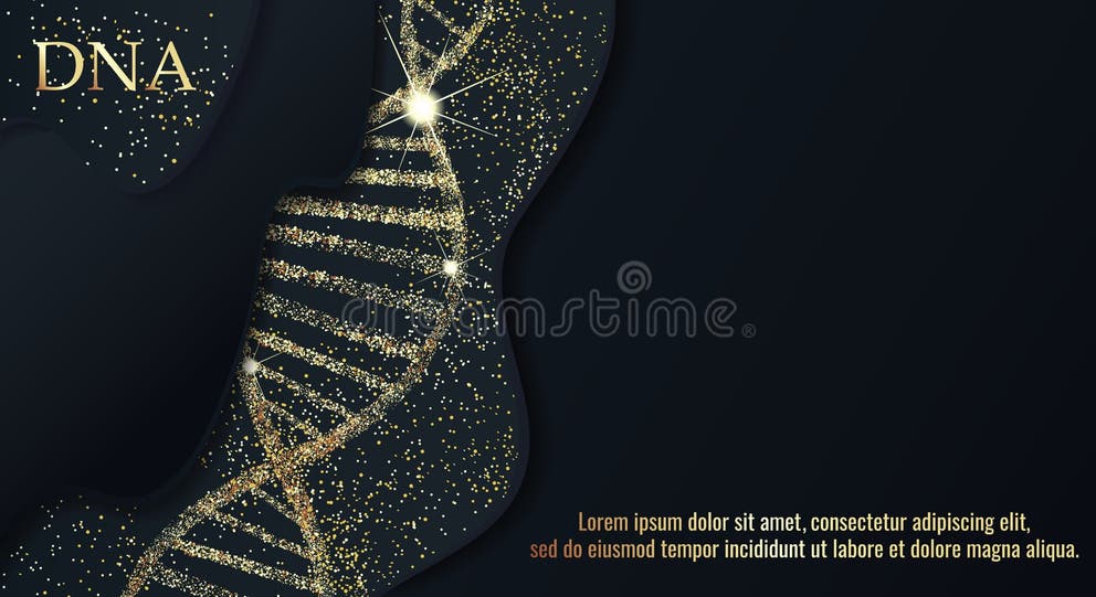 Gold Dna Sequence Stock Illustrations – 139 Gold Dna Sequence Stock ...