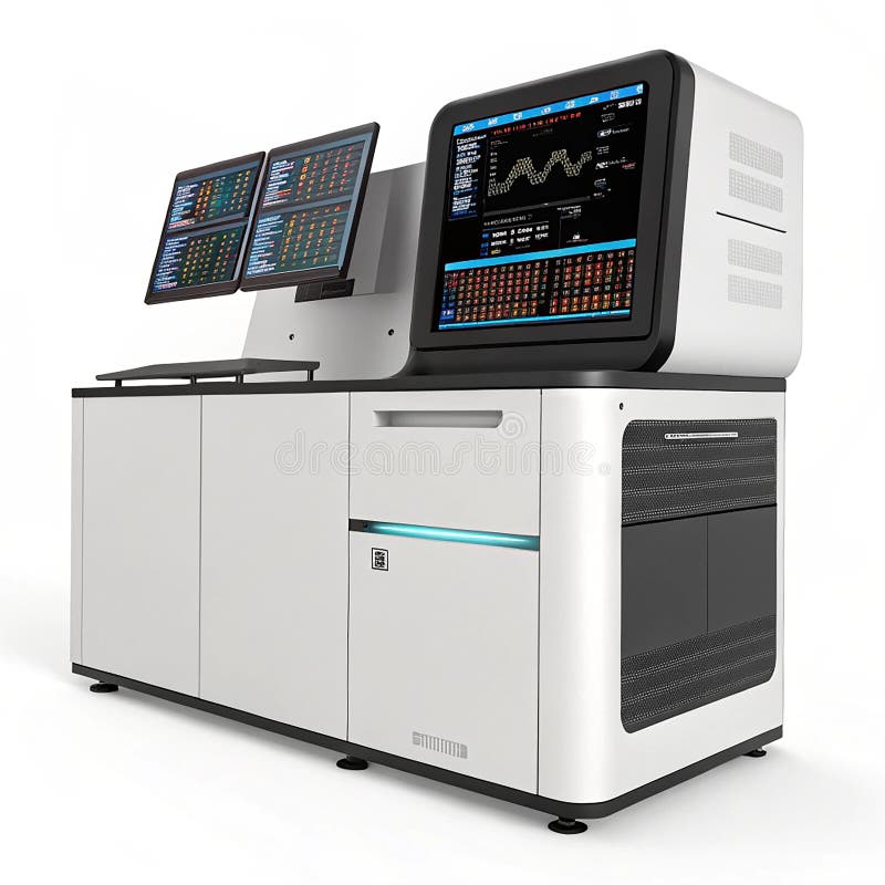 Dna Sequencing Machine Stock Illustrations – 233 Dna Sequencing Machine ...
