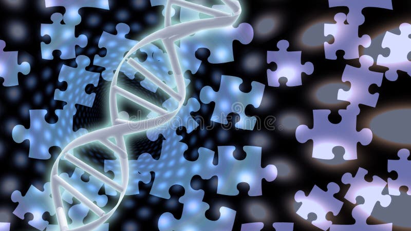 DNA strand question mark stock illustration. Illustration of cytosine ...