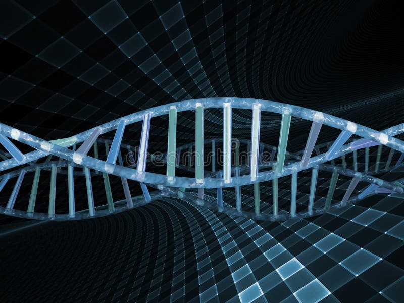 DNA Spiral stock illustration. Illustration of stylish - 20834463