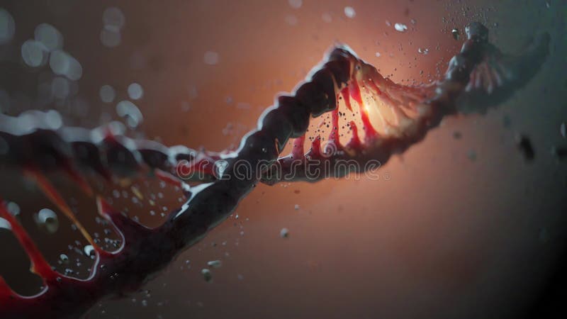 The DNA Spiral, the Movement of Molecules in the Microcosm, the ...