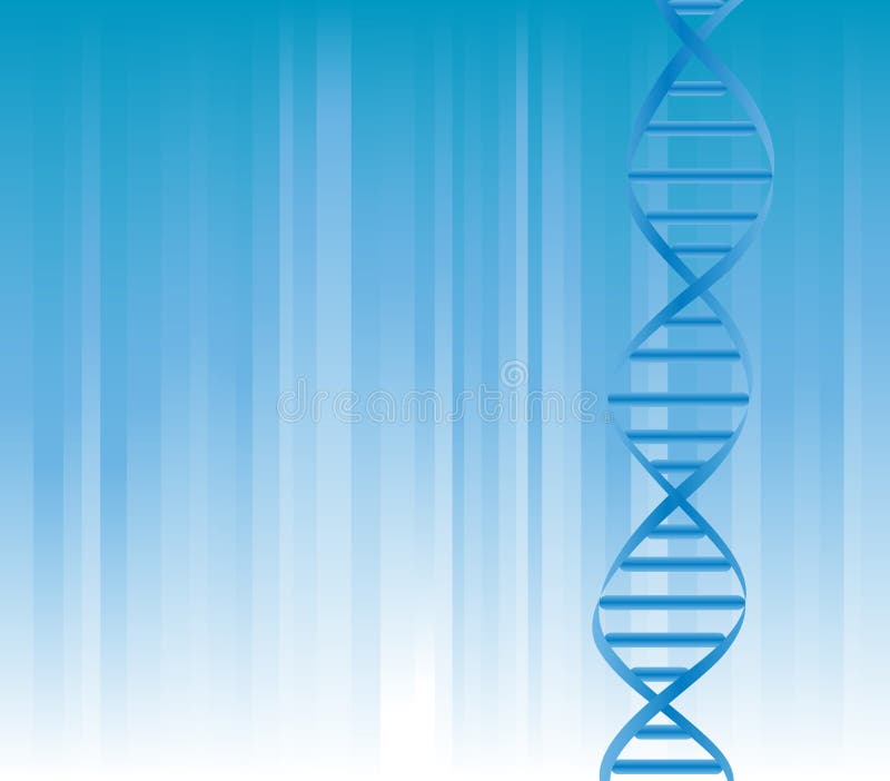 DNA strand stock vector. Illustration of genetic, stem - 15506273