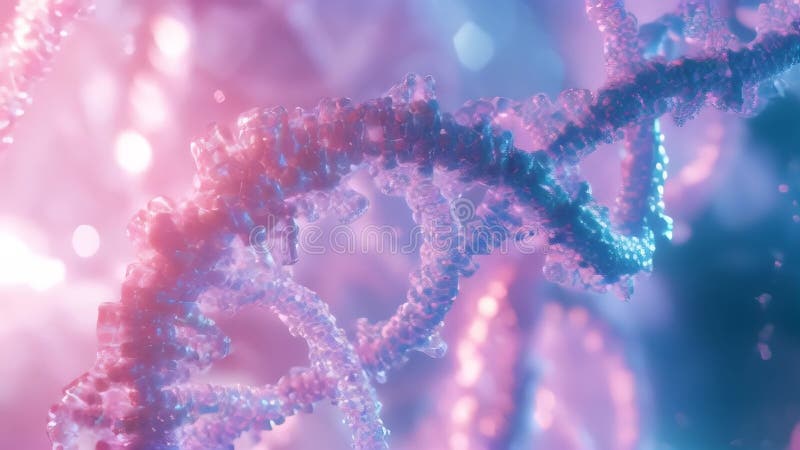 DNA Strand: Genetic Code Visualization Stock Footage - Video of ...